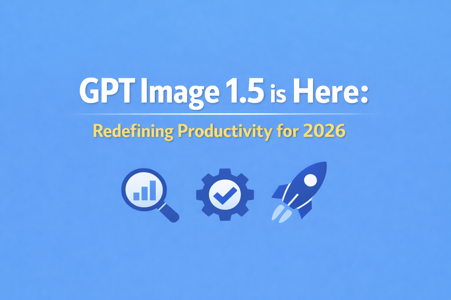 GPT Image 1.5 is Here: Redefining Productivity for 2026 | iWeaver AI