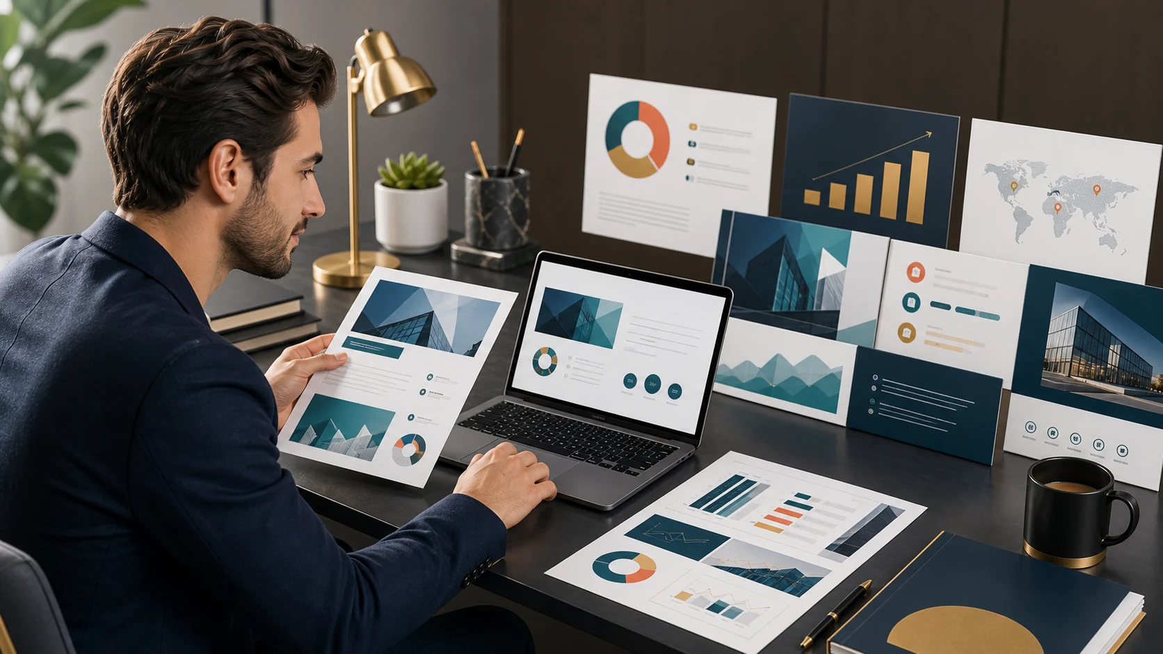 Free Company Profile PDF Generator Online | iWeaver