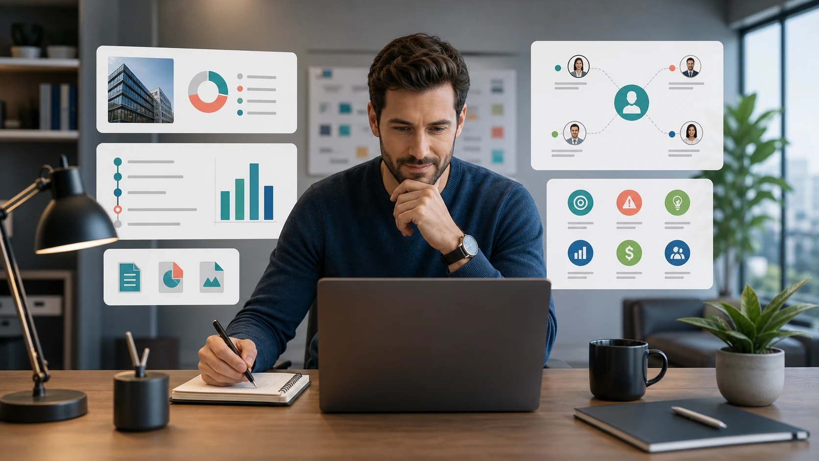 AI Sales Account Research Generator for B2B | iWeaver